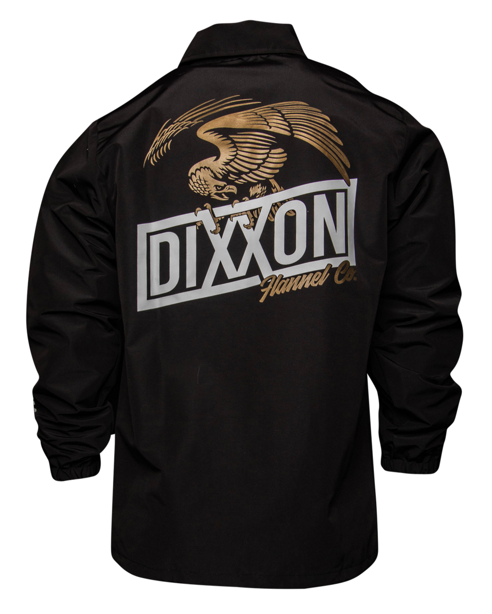 Golden Eagle Coaches Jacket - White & Gold / Black – Smashforth