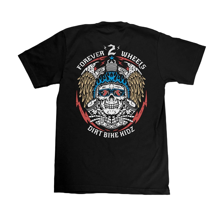 Forever Two Wheels Adult Tee – Smashforth