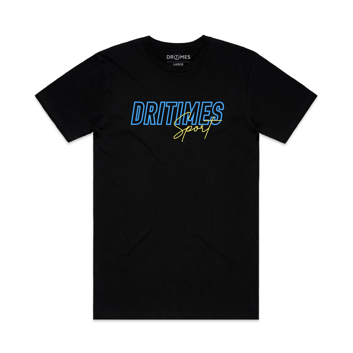 DRITIMES SPORT TEE- BLACK – Smashforth