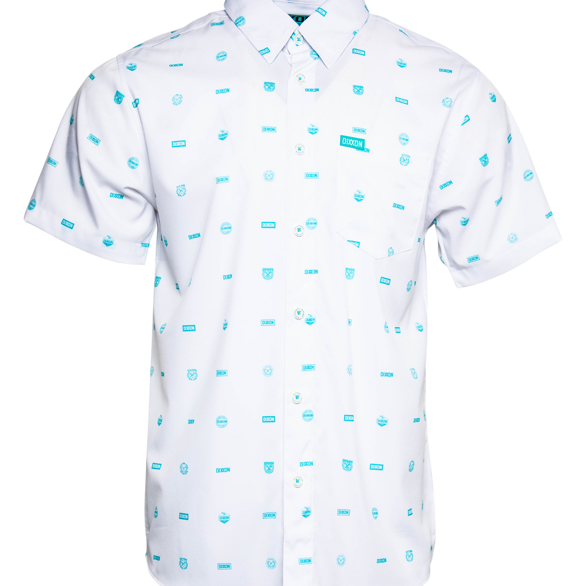 Executive Short Sleeve Party Shirt Tiff/White – Smashforth