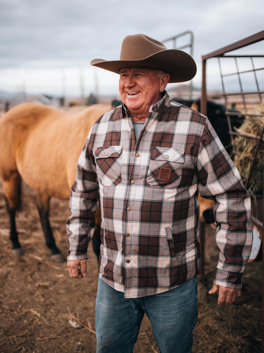 Amarillo Sherpa Lined Flannel Jacket – Smashforth