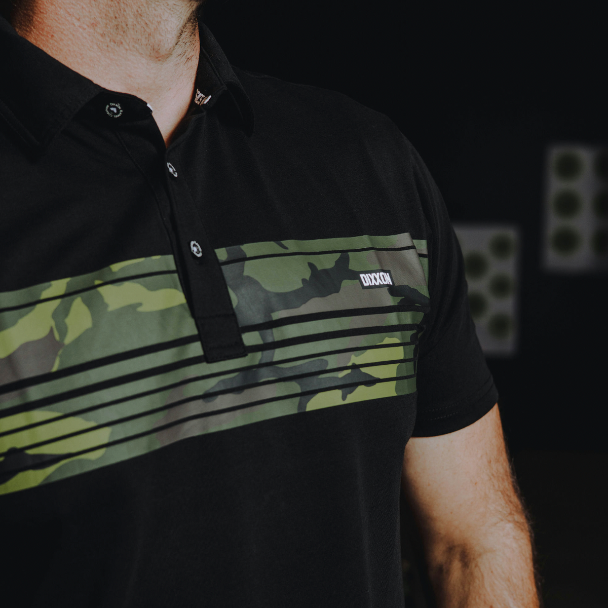 Premium Polo - Camo Stripes/Black – Smashforth