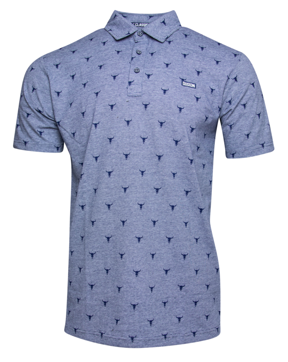 Premium Polo - Tolleson Blue / Heatherd Blue – Smashforth