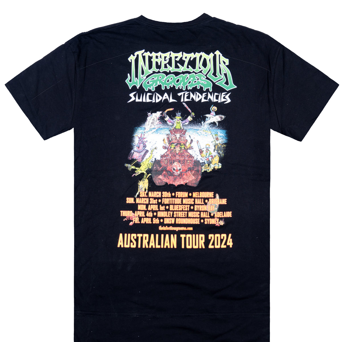 Infectious Grooves AUS Tour Tee 2024 – Smashforth
