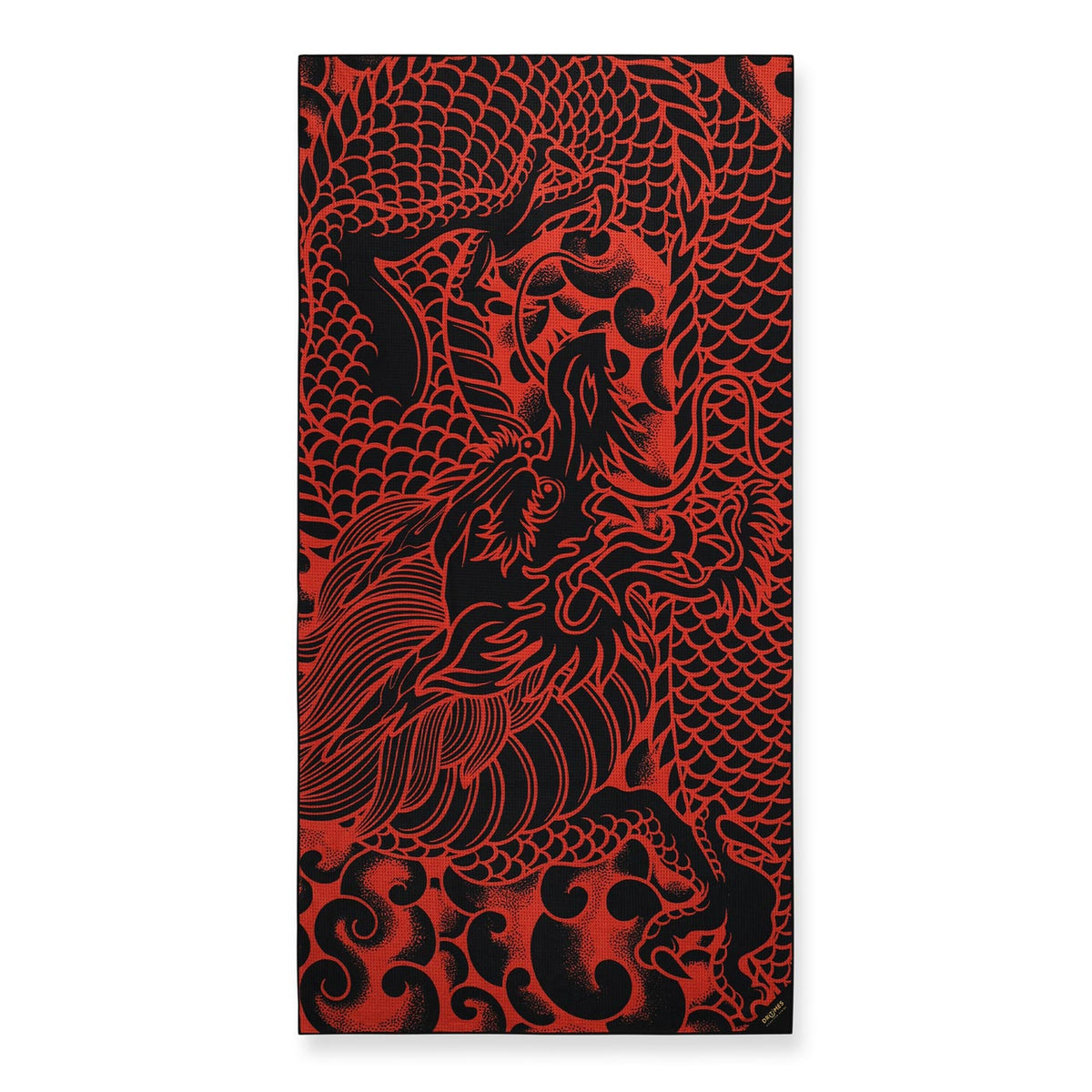 DT25 | Dritimes x Jazzy Parr 'Red Dragon' Beach Towel – Smashforth